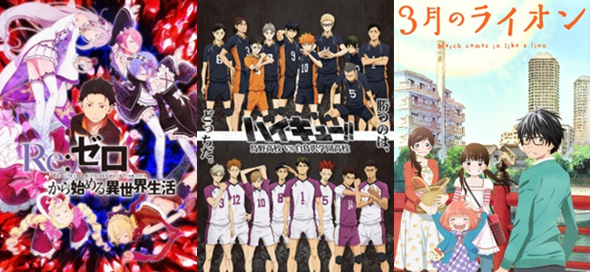 Top 20 | Os 20 melhores animes de 2016 (estreias e continuações) – Rukh ...